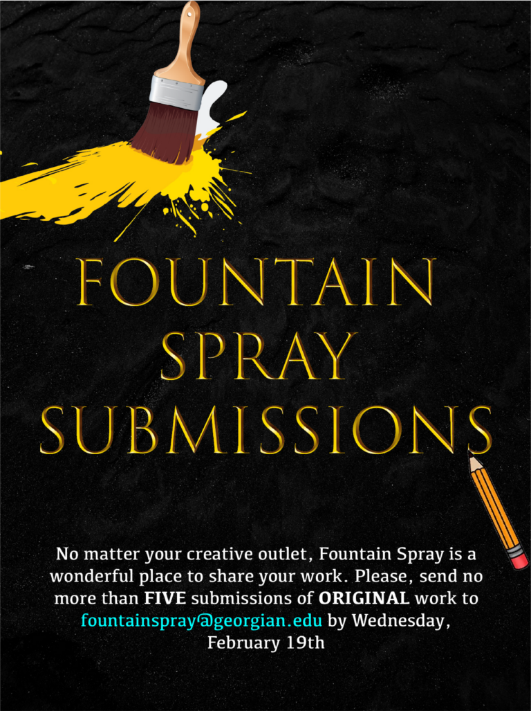 Fountain Spray - Writing